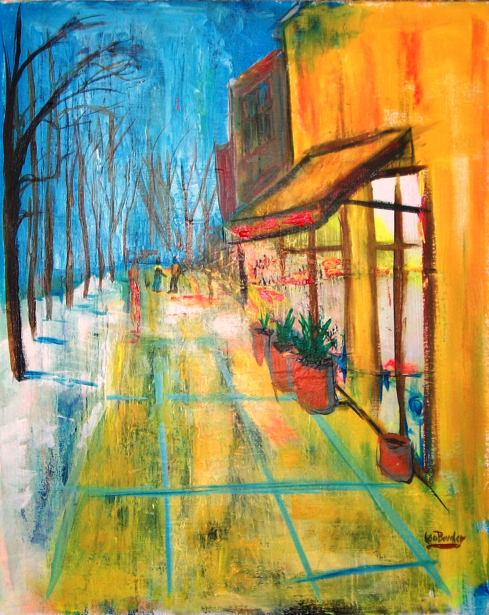 Watercolor Wednesday: Selby Avenue in St. Paul – Amy Boucher Pye